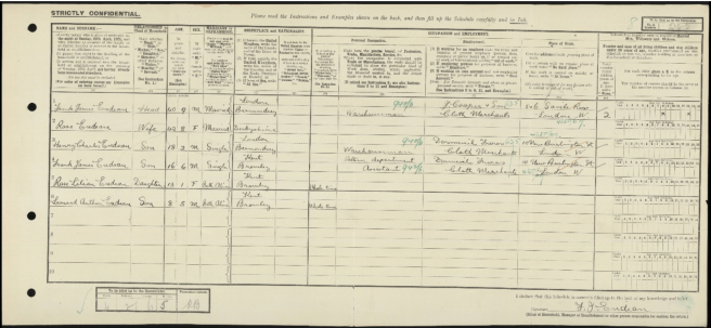 AFS Fireman Frank James Endean – Old Palace School Bombing