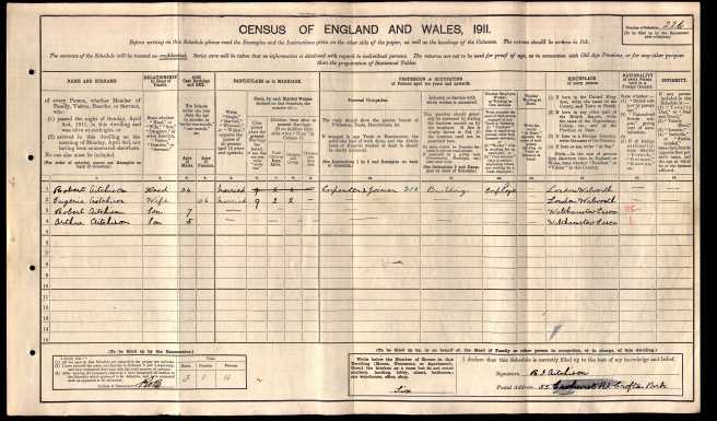 AFS Fireman Percy Charles Aitchison – Old Palace School Bombing